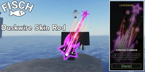 Buy Item CELESTIAL CADENCE SKIN ROD Fisch 3860270 | itemku