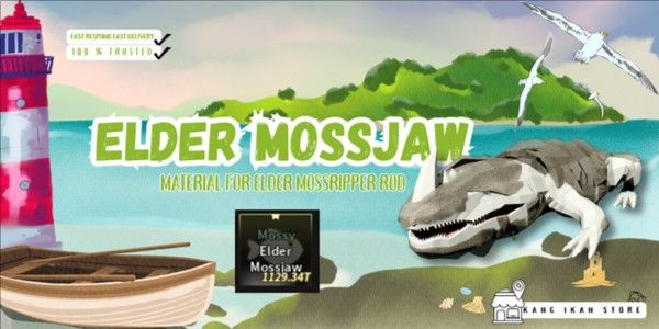 Buy Fish Elder Mossjaw | Elder Mossripper Rod Material Fisch 3864283 ...