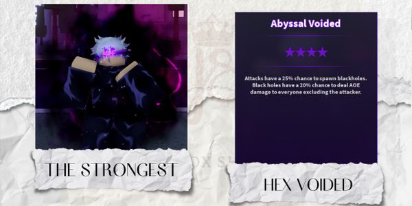 Buy Traits Hex Voided The Strongest / Gojo | Legendary Trait - A ...