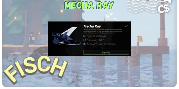 Buy Item Mecha Ray Boat Fisch Fisch 3867582 | itemku