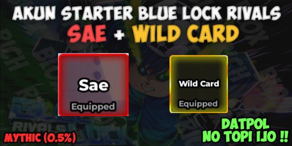 Buy Account Akun Sae (Style) + Wild Card (Flow) | Blue Lock Rivals Blue ...