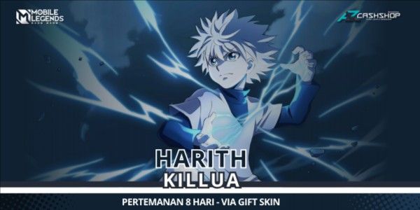 Buy Skin Killua (Hunter X Hunter Skin Harith) Mobile Legends 3213780 | itemku