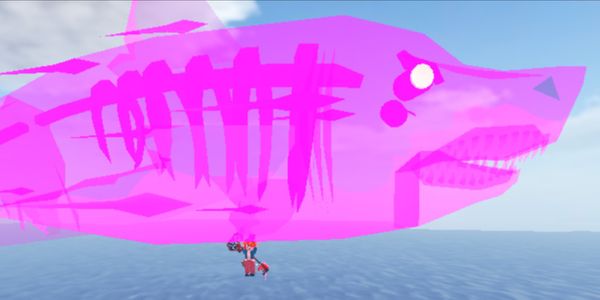 Beli Fish SPARKLING SHINY BIG MYTHICAL PHANTOM MEGALODON SSBM Fisch ...