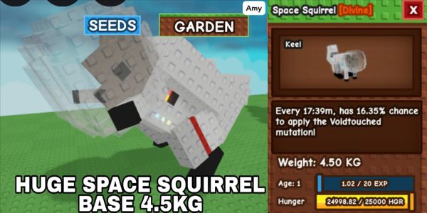 Buy Pets HUGE SPACE SQUIRREL BASE 4.5KG LIMITED EDITION / SPACE ...