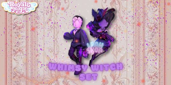 Buy Item Whimsy Witch Set | Royale High Royale High 3908078 | itemku