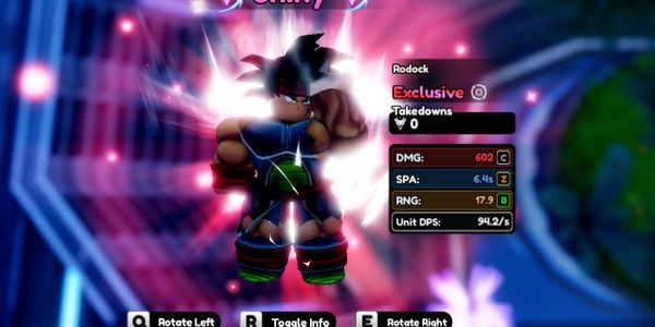 Buy Gamepass Shiny Rodock (Bardock) | Anime Vanguards Anime Vanguards ...