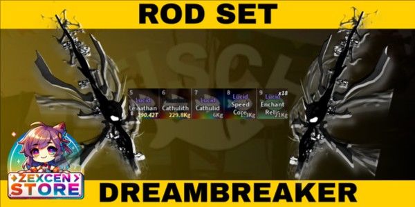 Buy Item Dreambreaker Rod Set Fisch 3923879 | itemku