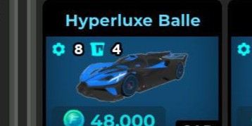 Buy Item Hyperluxe ball (Car Dealership Tycoon) Roblox 3926730 | itemku