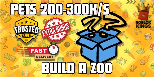 Beli Pets RANDOM PETS 200-300K/S | BONUS ++ Build A Zoo Terlengkap dan ...
