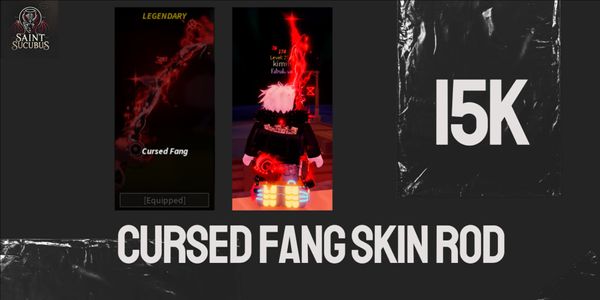 Beli Item Cursed Fang (Fisch) Skin Rod Of Forgotten Fang Fisch Termurah ...