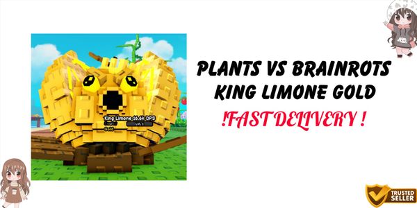 Buy Item GOLD KING LIMONE - PLANTS VS BRAINROTS Plants Vs Brainrots ...