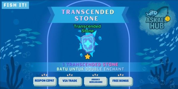 Buy item Transcended Stone - Double Enchant Stone | Fish It! Fish It ...