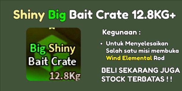 Buy Boosting Service Joki Shiny Big Bait Crate 12.8KG+ Fisch 3935584 ...
