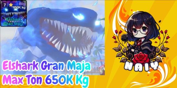 Buy Fish Big Elshark Gran Maja [ MAX TON ] Fish It! 3935902 | itemku
