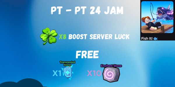 Beli Item Private Server Boost Server Luck x8 24 Jam (1 Slot/24 Jam ...