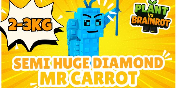 Buy Item DIAMOND MR CARROT SEMI HUGE | SECRET PLANTS MUTATION Plants Vs ...