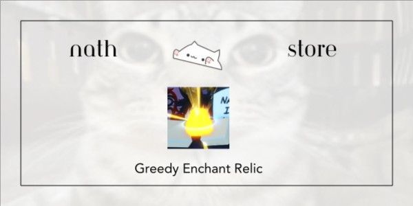 Buy Item Greedy Enchant Relic Fisch 3216593 | itemku