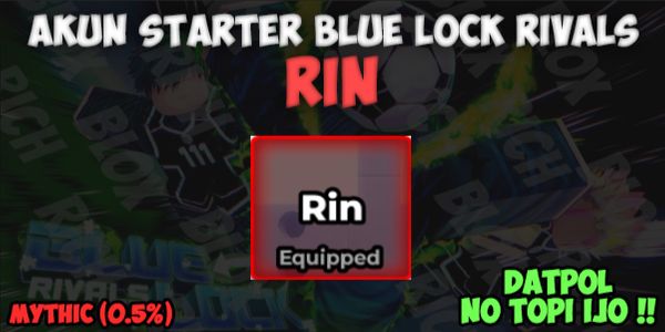 Buy Account Akun Rin (Style) | Blue Lock Rivals Blue Lock Rivals ...