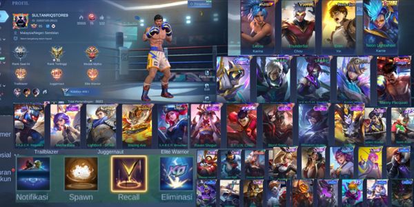 Buy Account paquito skin pacquiao Chou skin dawning and yin skin attack ...