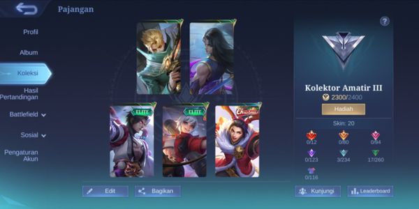 Buy Account Cheap mobile legends account Mobile Legends 3214915 | itemku