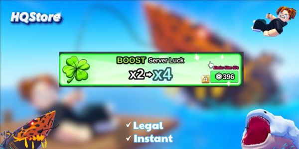 Beli Item Boost Sever Luck x4 Fish It! Termurah Mei 2026 | itemku