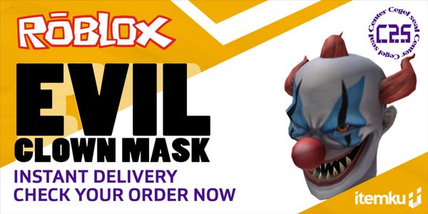 Beli DLC Evil Clown Mask Roblox Termurah Juni 2026 | itemku