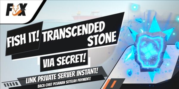 Beli Item Transcended Stone Fish It! Termurah Mei 2026 | itemku