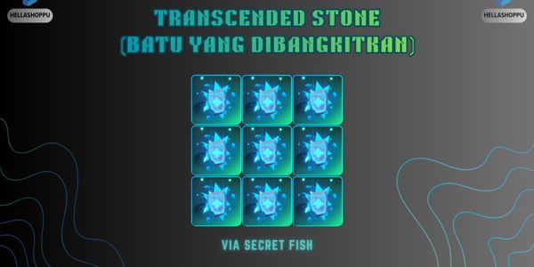 Beli Item Transcended Stone Fish It! Termurah Mei 2026 | itemku