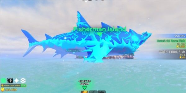 Beli Fish Big Frostborn Shark Fish It! Terlengkap dan Termurah April ...