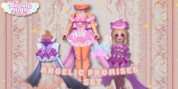 Buy Item Angelic Promises Set | Royale High Royale High 3957861 | itemku