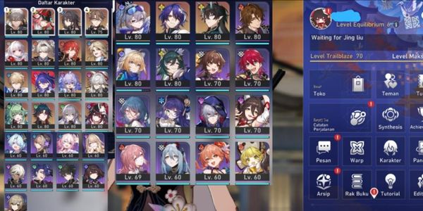 Beli Akun akun hsr endgame server asia Honkai: Star Rail Terlengkap dan ...