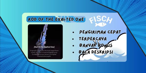 Buy Item Rod Of The Exalted One (7 Item) - Fisch Fisch 3217356 | itemku
