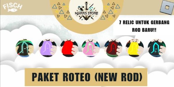 Buy Item Paket Roteo 7 Relic untuk Rod of the exalted one (ROD BARU ...