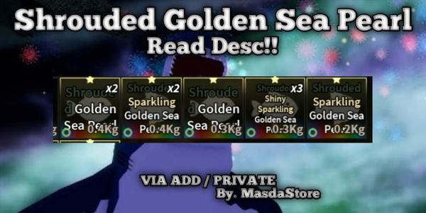 Buy Item Shrouded Golden Sea Pearl - Fisch Fisch 3912505 | itemku