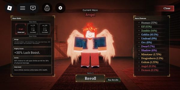 Beli Akun The Forge | Angel Race Roblox Terlengkap dan Termurah ...