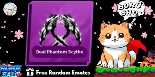 Buy Limited Swords Limited Dual Phantom Scythe | Blade Ball RBL Blade ...