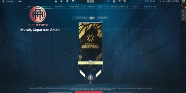 Buy Account Akun Valorant Rank Gold 1 Skin Limited & Agent Full ...