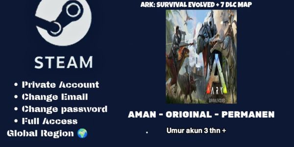 Beli Akun Lainnya [STEAM] ARK SURVIVAL EVOLVED ACCOUNT PRIVATE Game ...