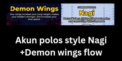 Beli Akun Akun Polos Nagi Flow Demon Wins Blue Lock Rivals Terlengkap ...