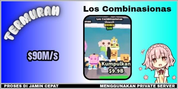 Buy Item Los Combinasionas - $90M/s Steal A Brainrot 3915492 | itemku
