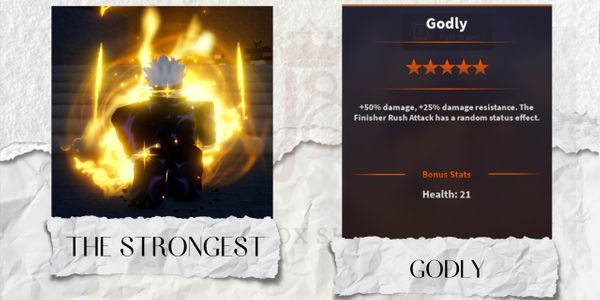 Buy Traits "Godly The Strongest / Gojo | Mythic Trait - A Universal ...