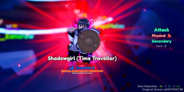 Buy Unit Homuru (Time Traveller) Anime Adventures 3228156 | itemku