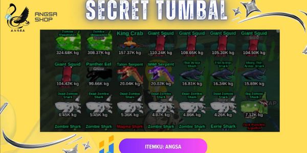 Beli Fish SECRET TUMBAL! (Random) Fish It! Terlengkap dan Termurah Mei ...