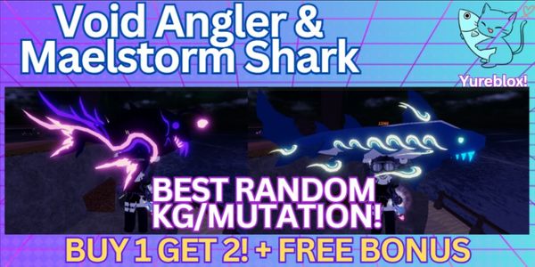 Beli Fish Void Angler & Maelstorm Shark ~@Atlantean Storm~ Fisch ...