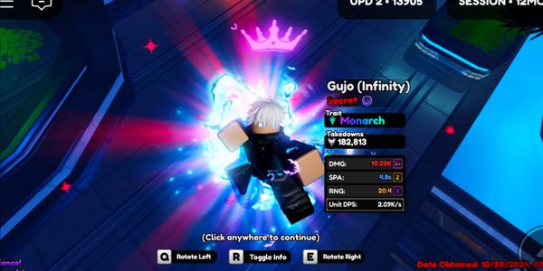 Buy Account Akun Gojo Monarch, Igris Ethereal, Toji Ethereal, Okorun ...