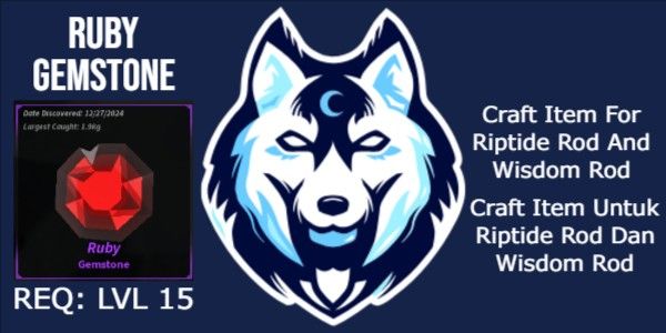 Buy Item Ruby Gemstone Fisch 3231064 | itemku