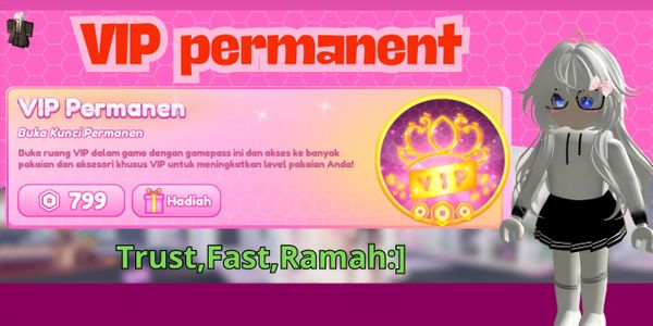 Beli Gamepass VIP Permanent Dress To Impress Terlengkap dan Termurah ...