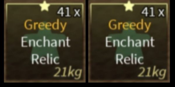 Buy Item Greedy enchant relic Fisch 3230134 | itemku