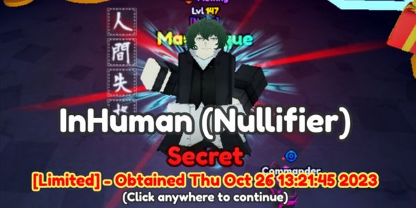 Buy Unit Dazai / Inhuman Evo Anime Adventures 3191639 | itemku