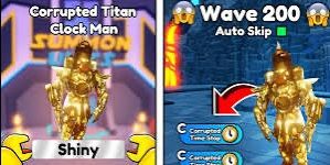 Buy Others Corrupted Titan Clock Man (Exclusive) Toilet Tower Defense ...